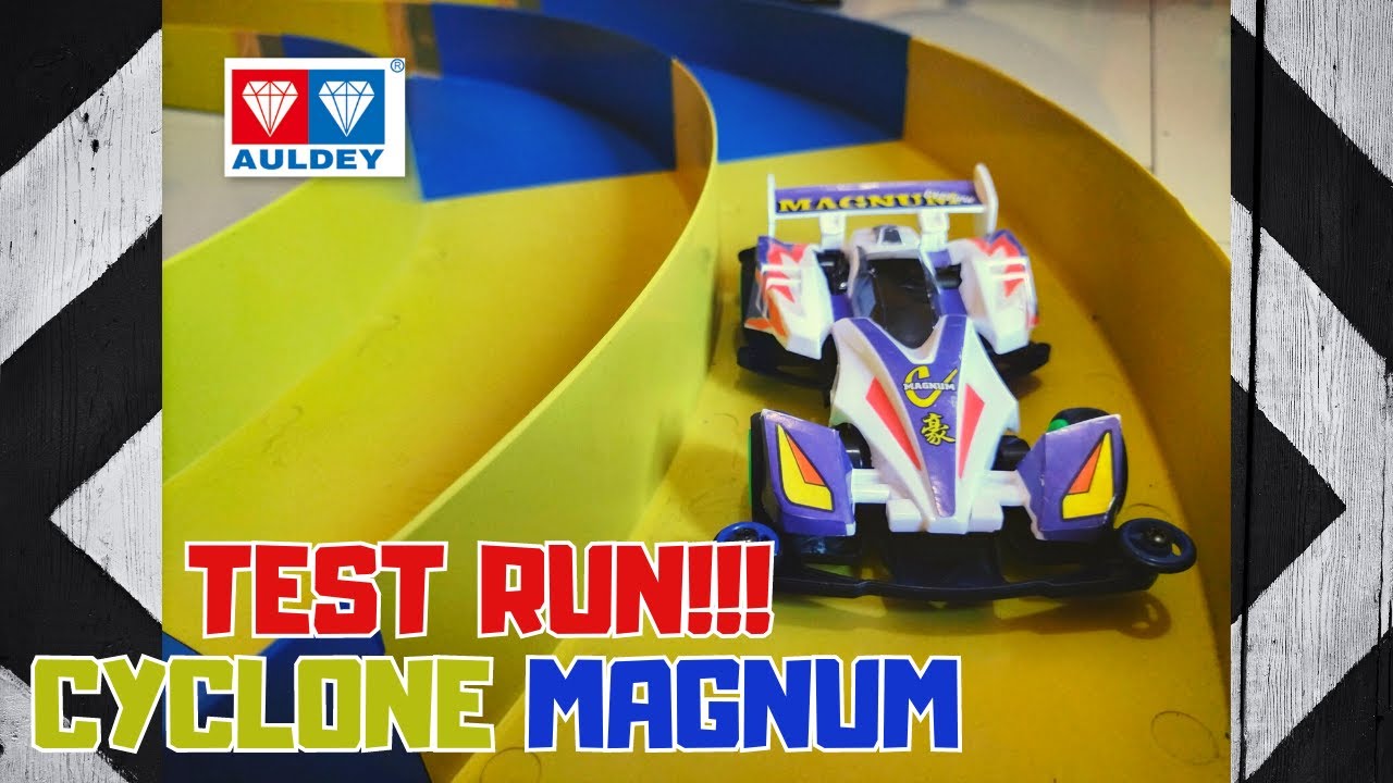 TEST RUN CYCLONE MAGNUM - MOBIL MINI4WD GEN-3 GO SEIBA !!! [KIT AULDEY ...