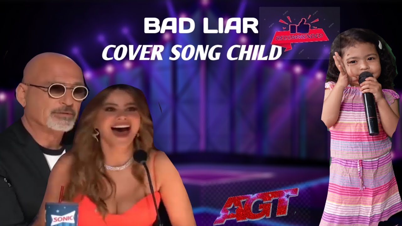 Golden buzzer filipino | cover song child when singing song bad liar ...