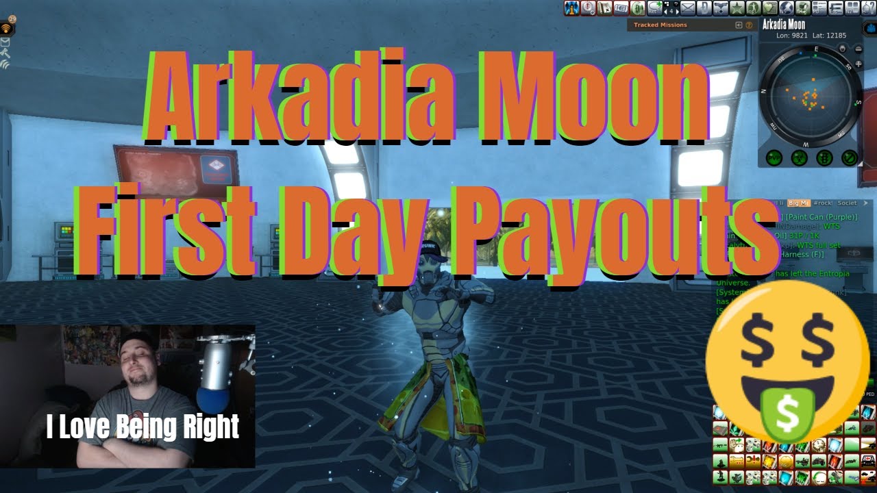 Arkadia Moon's First Day Payouts - YouTube