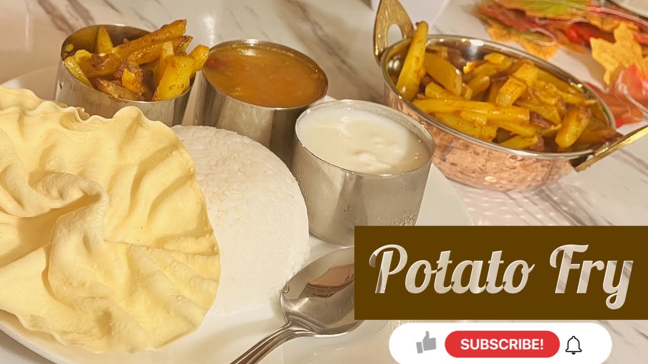 Potato Fry Recipe | Alugadda Vepudu | Aloo Fry Recipes - YouTube