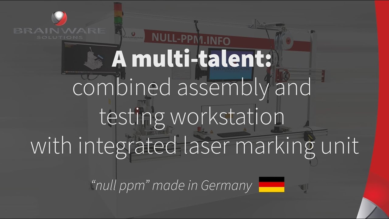A multi-talent – combined assembly and quality inspection station with ...