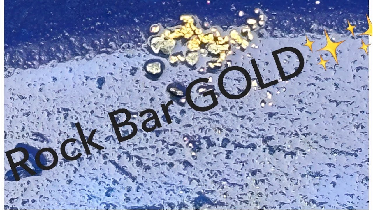 Gold Mining Rock Bar Creek with FANTASTIC RESULTS#goldmining - YouTube