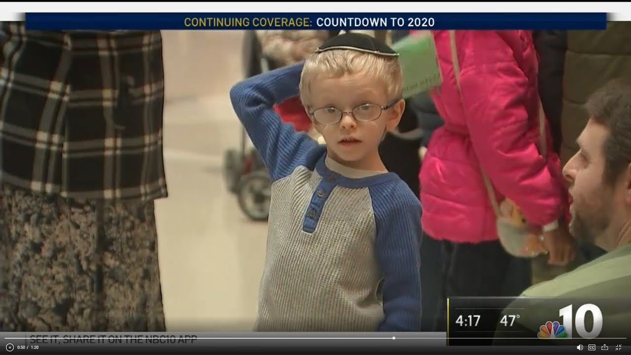 Jacob (as well as Jonathan & Noah) on NBC10 Philadelphia (12/31/19 ...