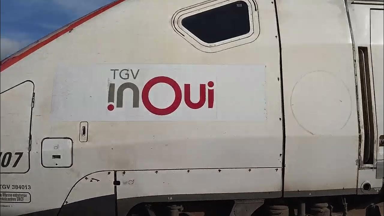 Départ du TGV inOui n°7365 ! - YouTube