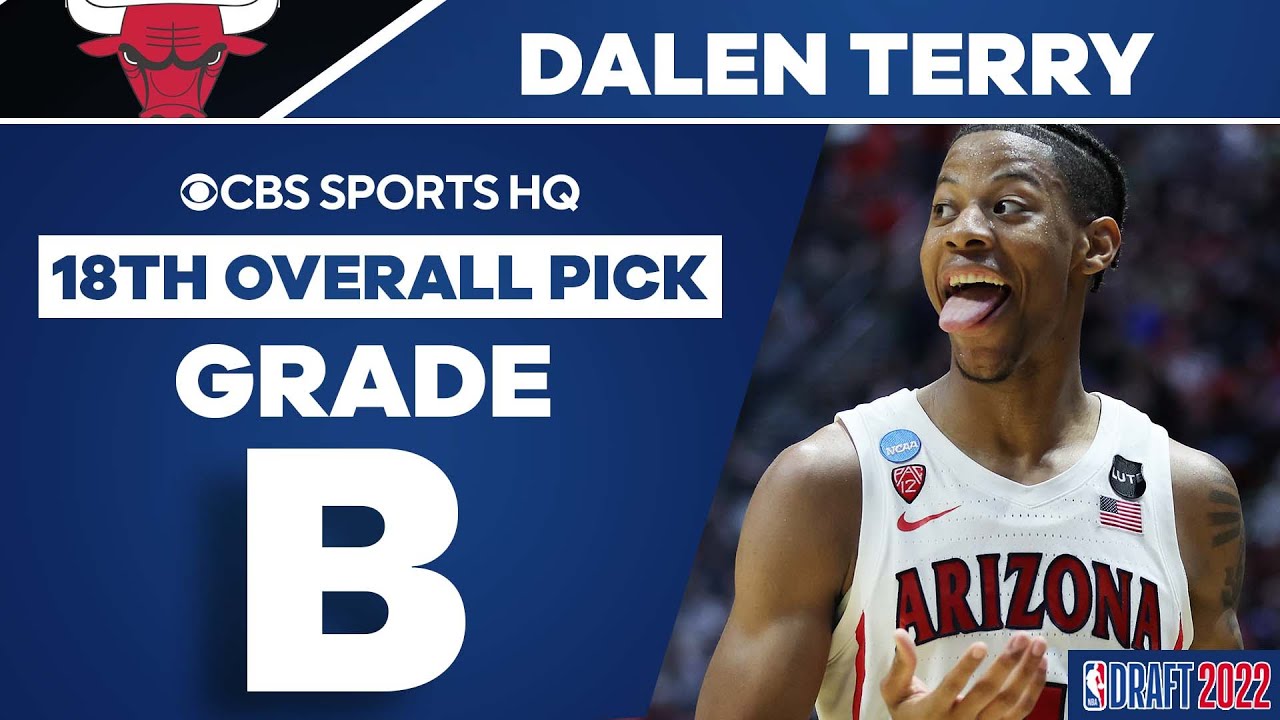 Dalen Terry selected No. 18 overall by the Chicago Bulls | 2022 NBA ...