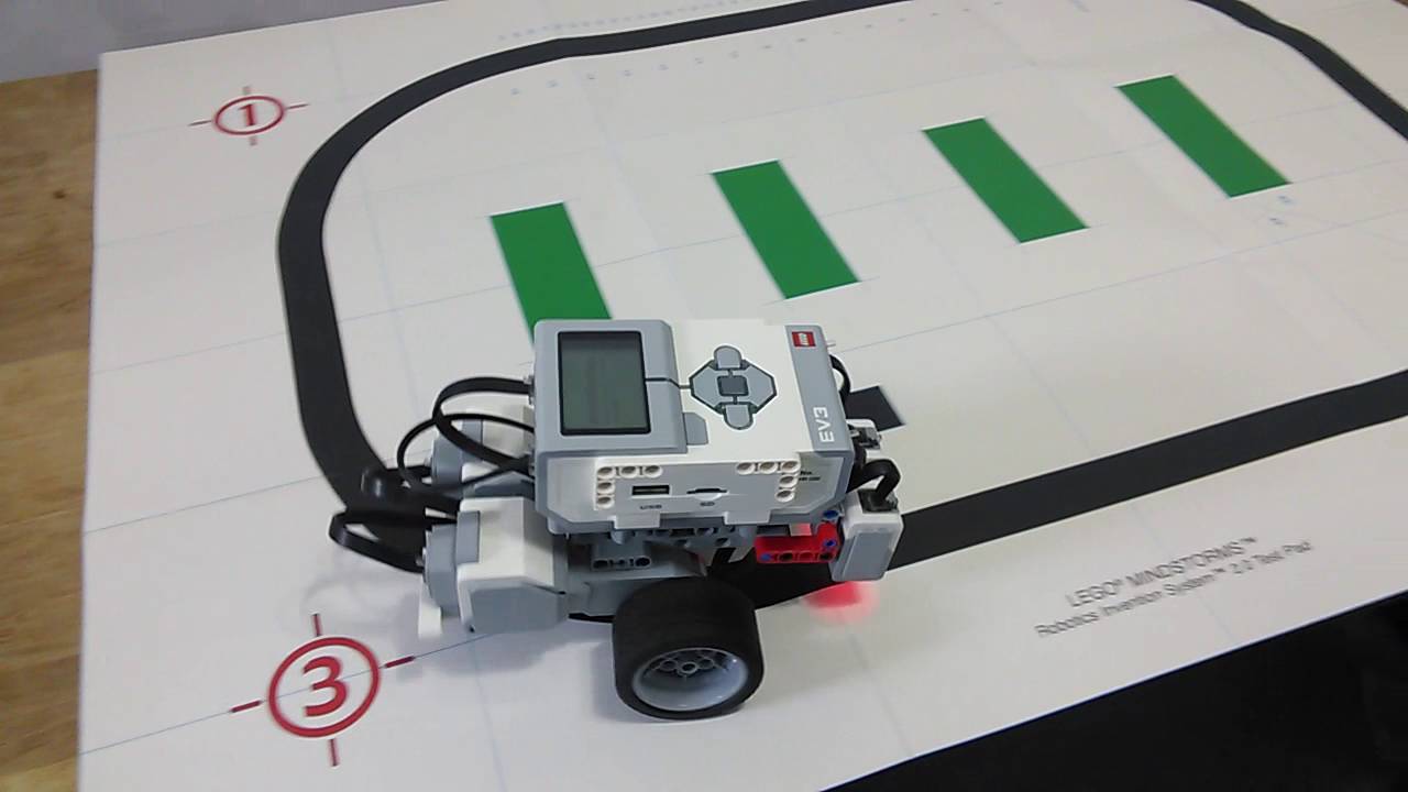 EV3 linetrace robot - YouTube