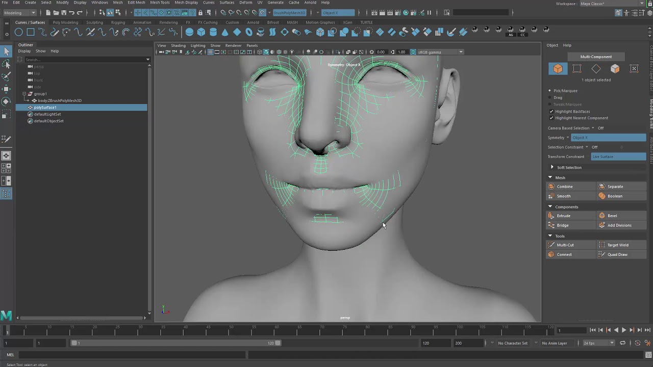 03 Mouth Retopo - YouTube