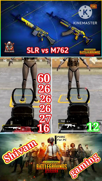 AR gun beat Rifle 😳m762 vs SLR fire rate comparison #shorts#viralvideo #shortvideo - YouTube