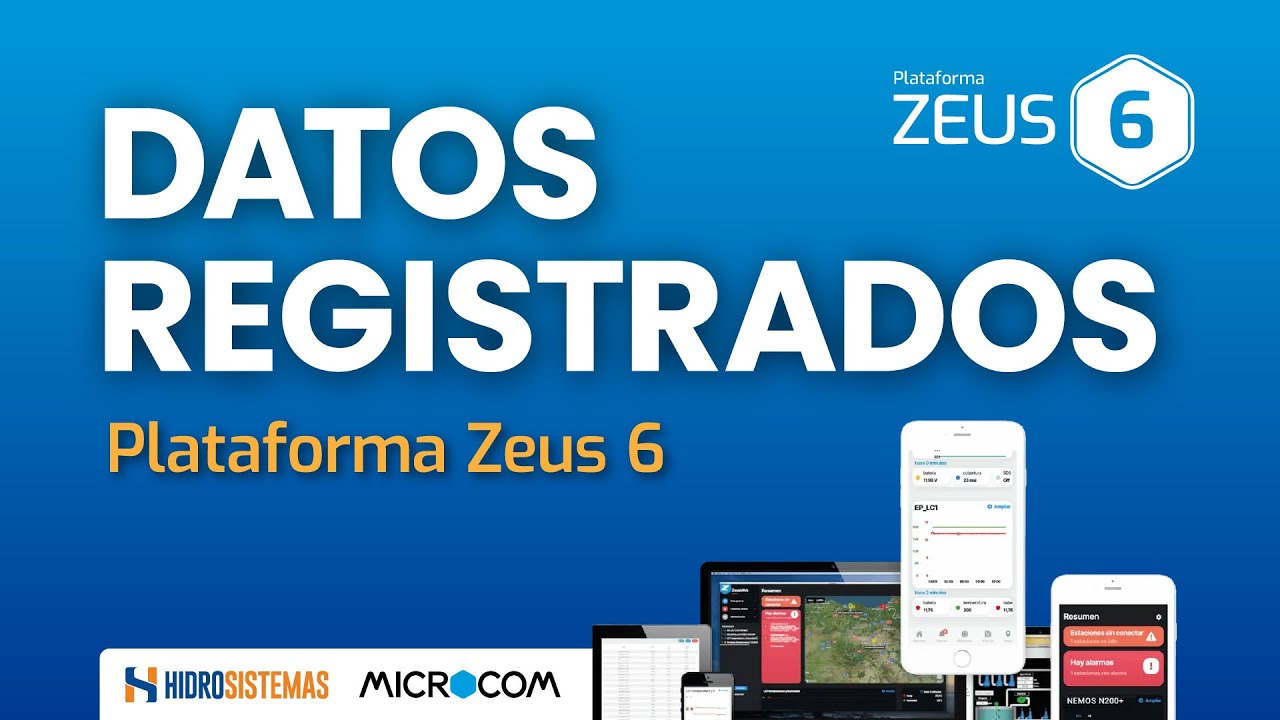 Datos registrados - Plataforma Zeus 6 TUTORIAL - YouTube