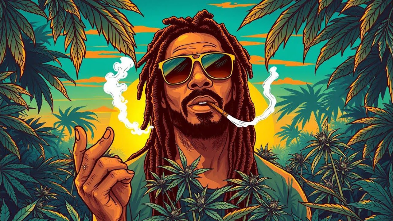 🌴 Deep Dub Reggae Meditation | Smoke & Chill Session 🌅 Relaxing Rasta ...