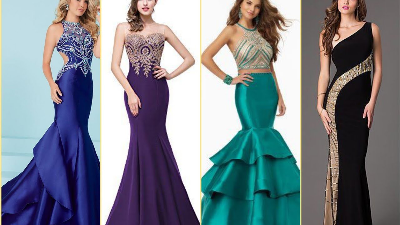 very nice beautiful prom dress design - YouTube