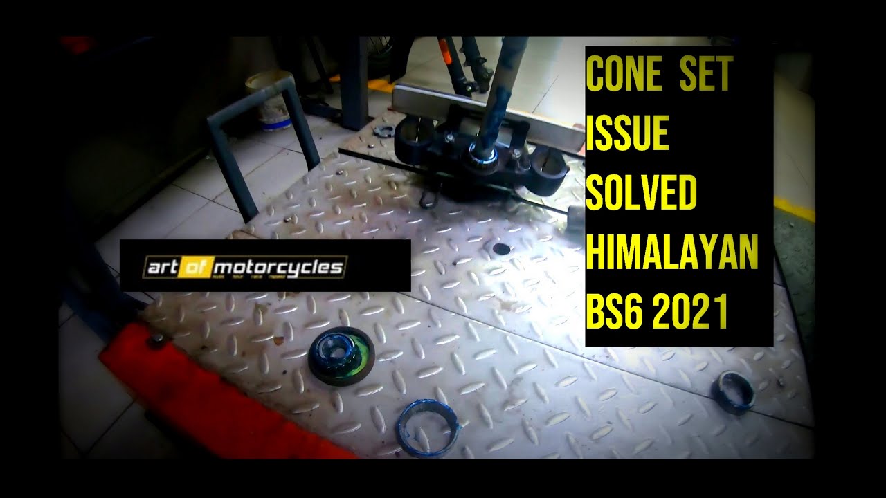 CONE SET ISSUE IN BS6 HIMALAYAN SOLVED | @ART OF MOTORCYCLES # ...