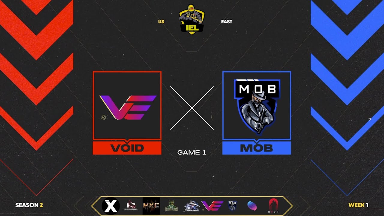 Zero Hour: Void Esports at Mob - IEL Season 2 Week 1 - 11/6 Game 1 ...