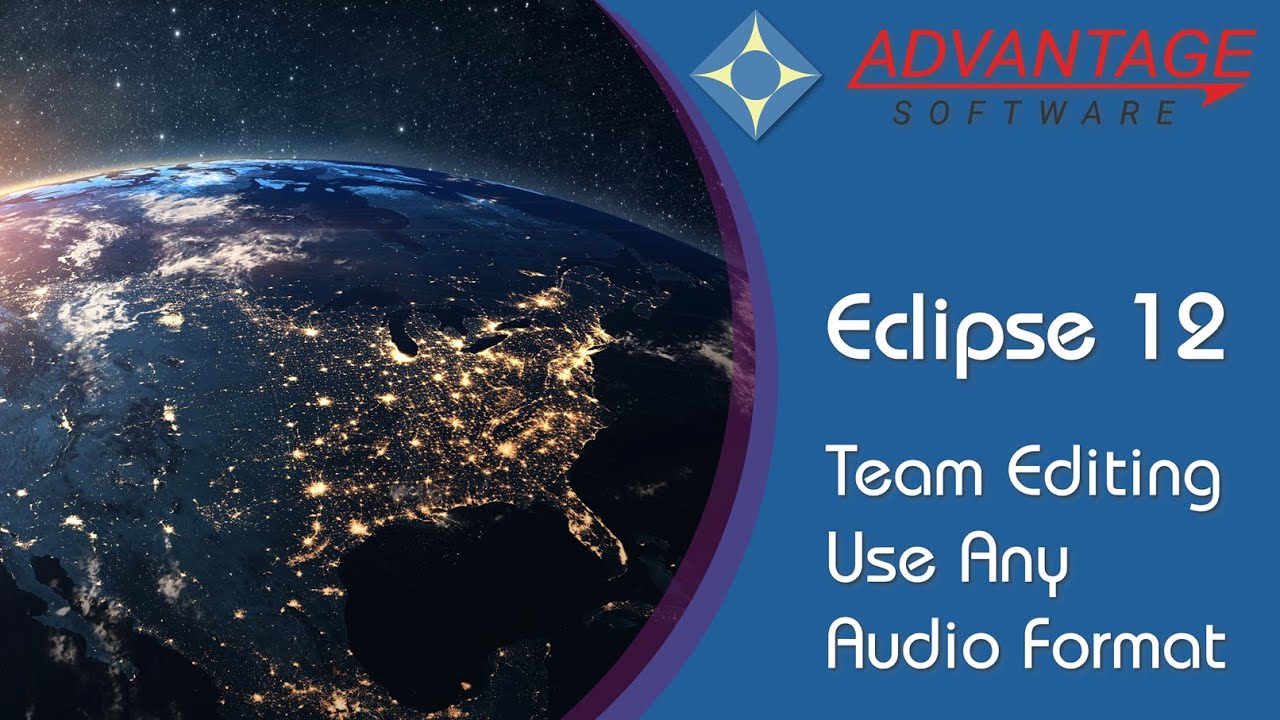 Eclipse 12 - Team Editing: Use Any Audio Format - YouTube