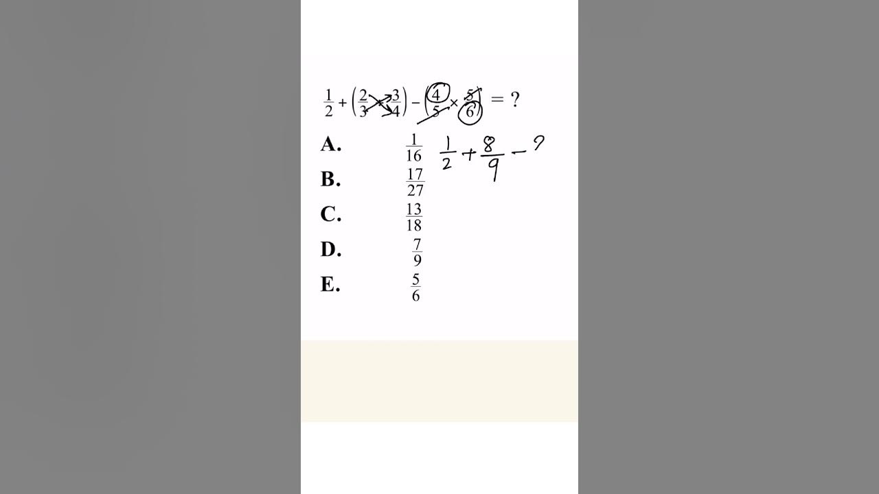 Actmaths Satmaths Maths Youtube