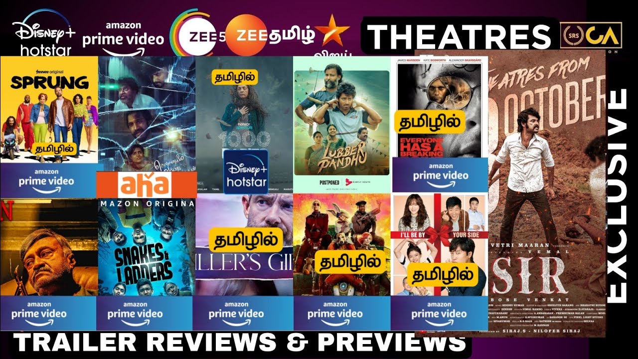 This Week All OTT Releases & Theatre Releases & Tv Premieres List ...