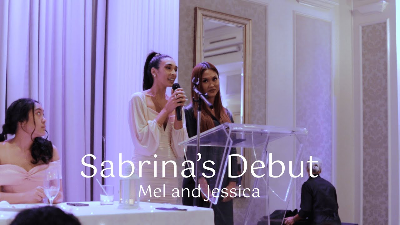 Mel and Jessica's Speech | Sabrina's Debut - YouTube