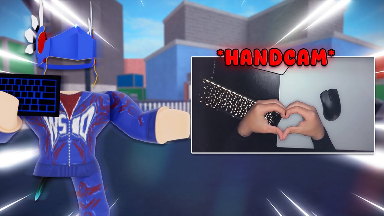 SWEATY MM2 TRYHARD PLAYS WITH HANDCAM! - YouTube