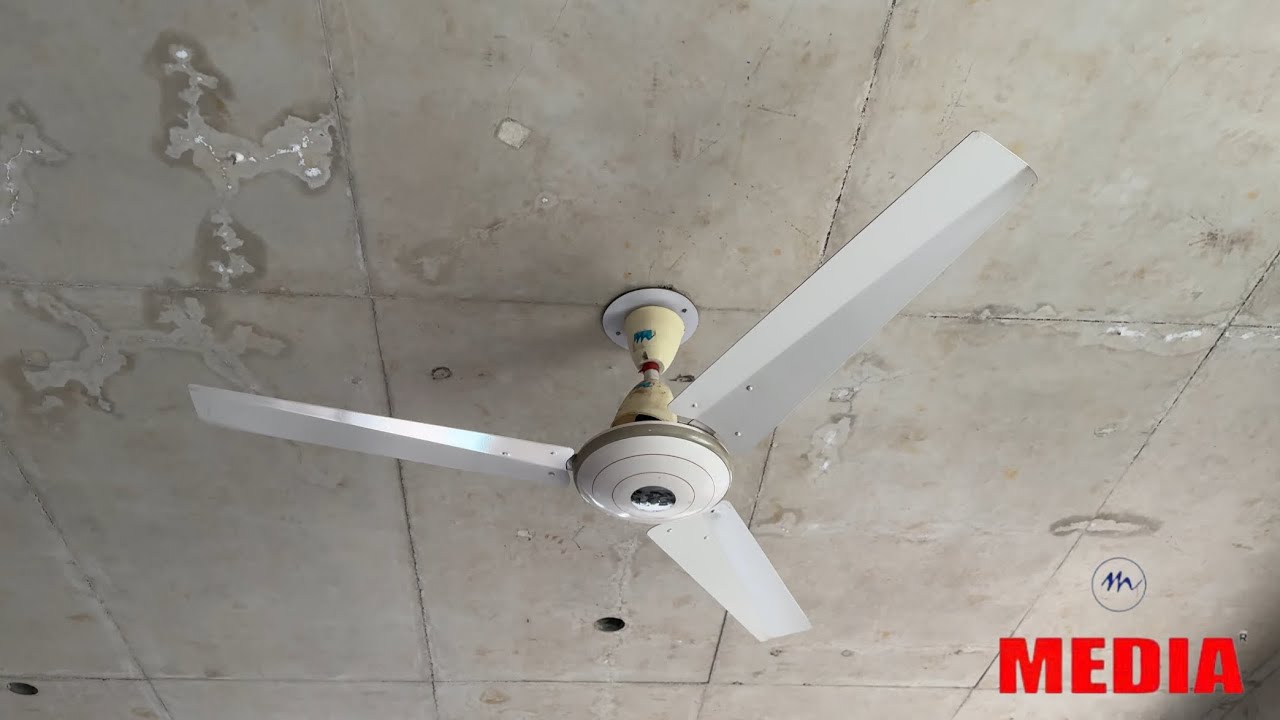 RARE | 56" MEDIA 'Supreme' ceiling fan - YouTube