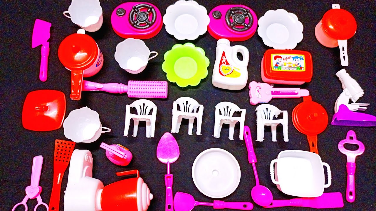 6:05 Minutes Satisfying Cooking Kitchen Set | Cute Tiny Mini Kitchen ...