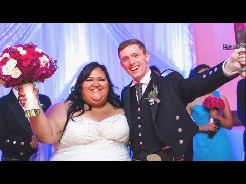 Şişman Kadın Sıska Bir Adamla Evlendi, Bir Süre Sonra Herkesin Ağzı Açık Kaldı!!