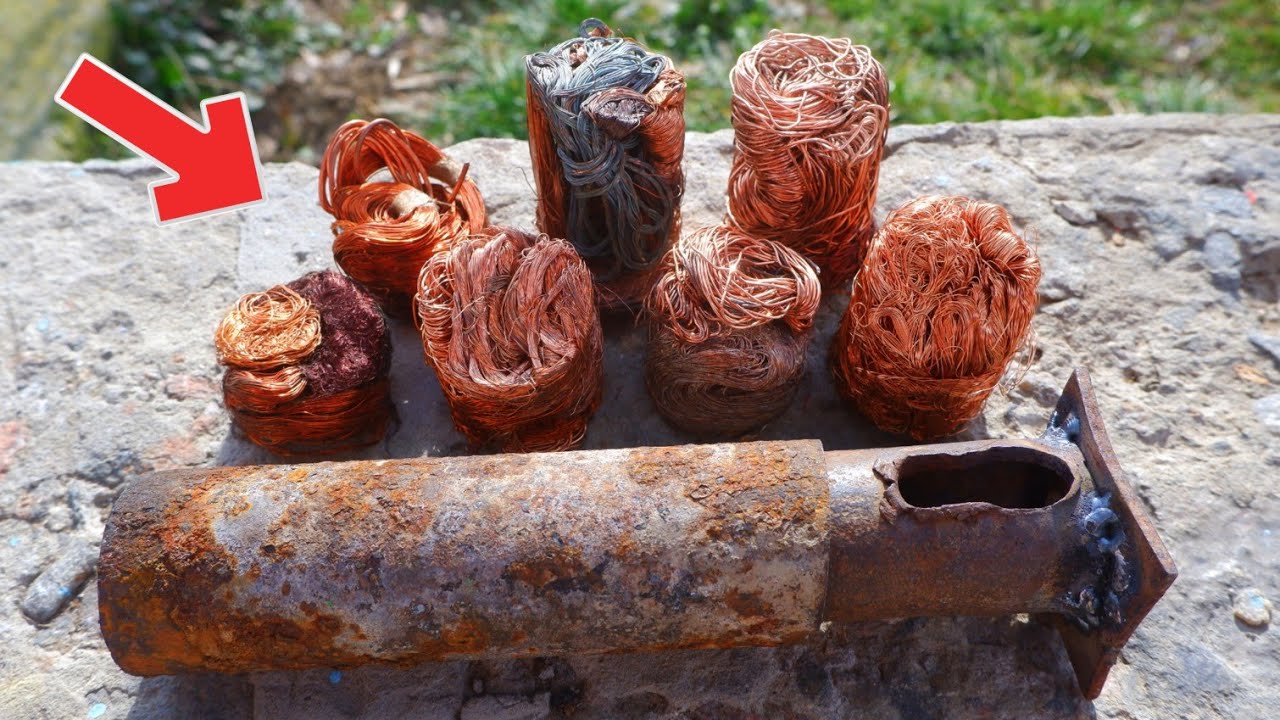 Super Press for Copper Wire | Copper pressing. - YouTube