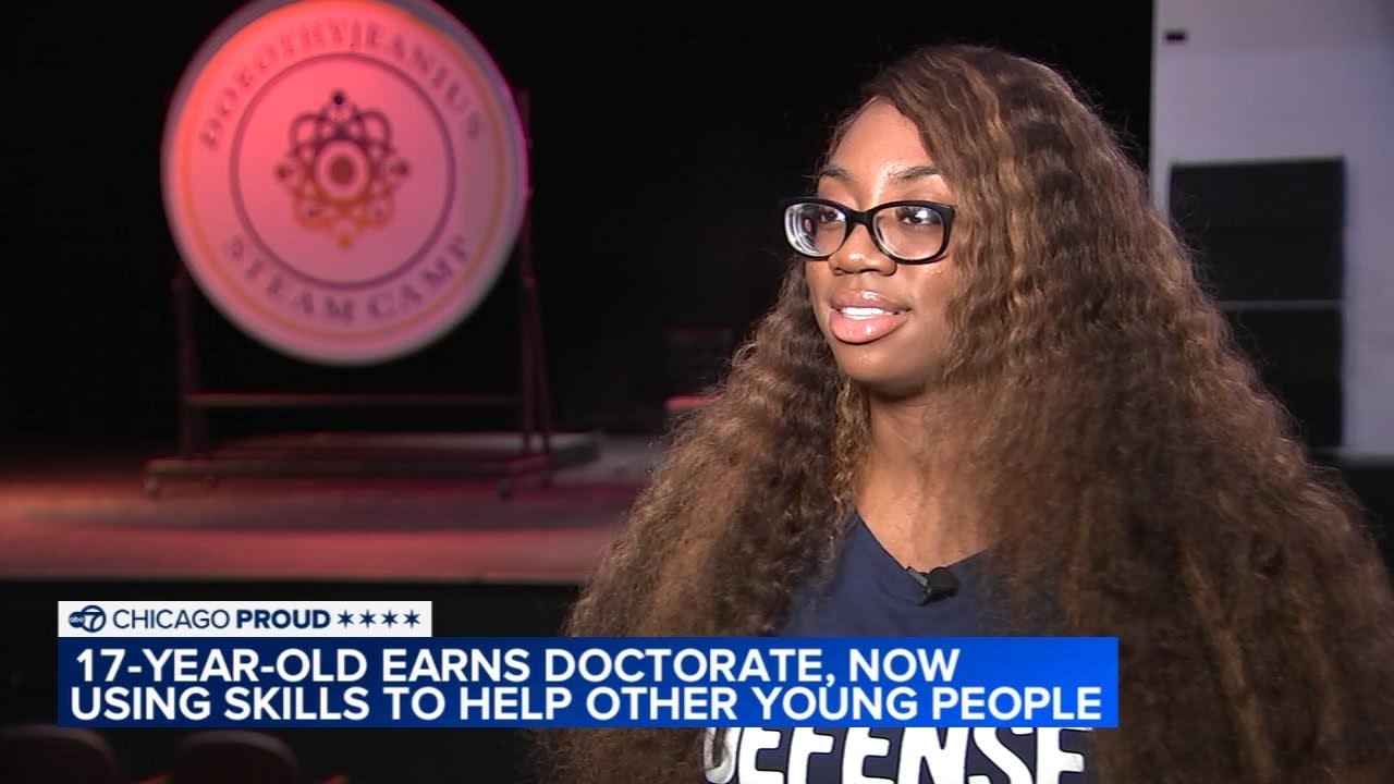 Chicago girl Dorothy Tillman earns PhD at just 17 years old - YouTube