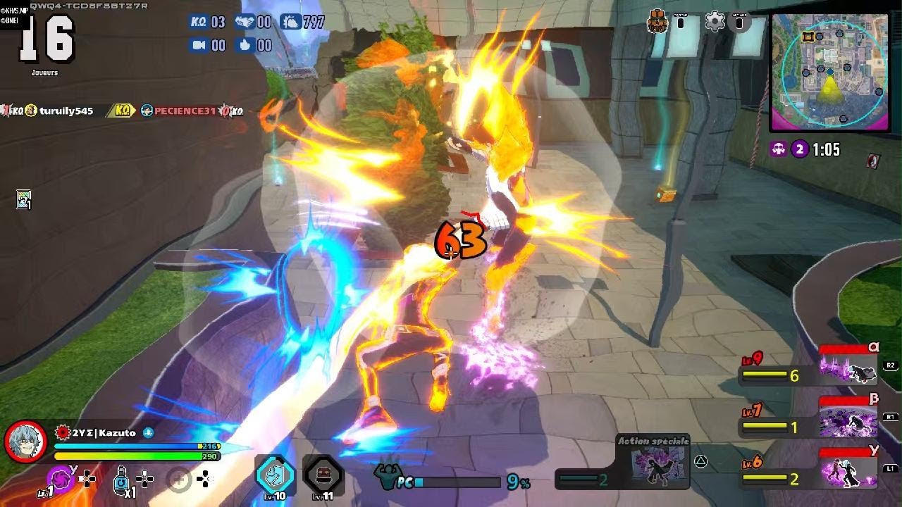 Strike Shigi clip my hero ultra rumble - YouTube