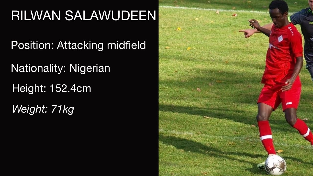 Rilwan Salawudeen | Attacking Midfielder - YouTube