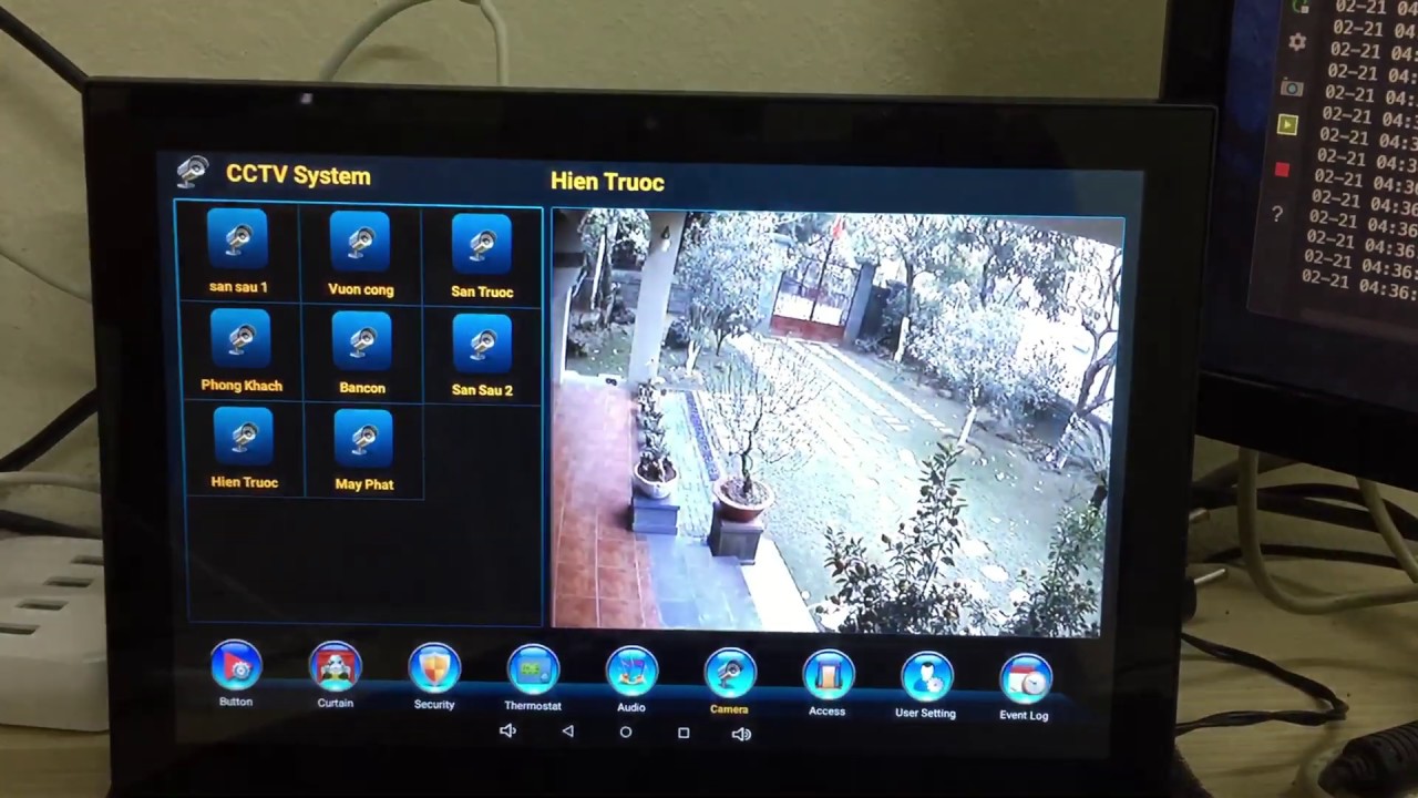 Wall mount touchscreen for OmniPro II - YouTube