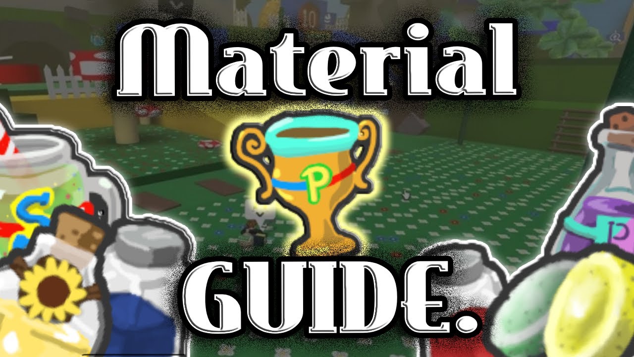The ultimate material guide in bss! (2025) - YouTube