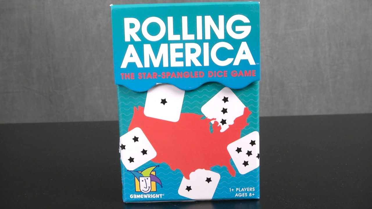 Rolling America from Gamewright - YouTube