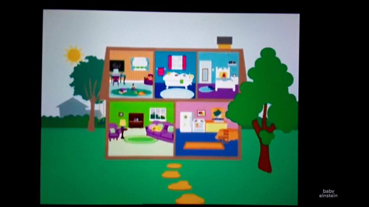 Baby Einstein - Baby Wordsworth (2005) Playroom Cat and the Telephone ...