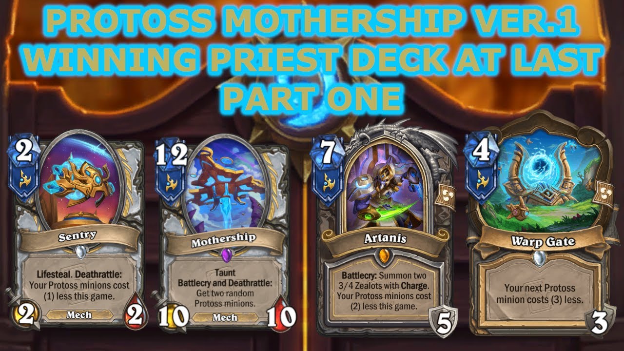 Protoss Mothership Priest - Consistent Winning Runs At The Start Of Feb ...