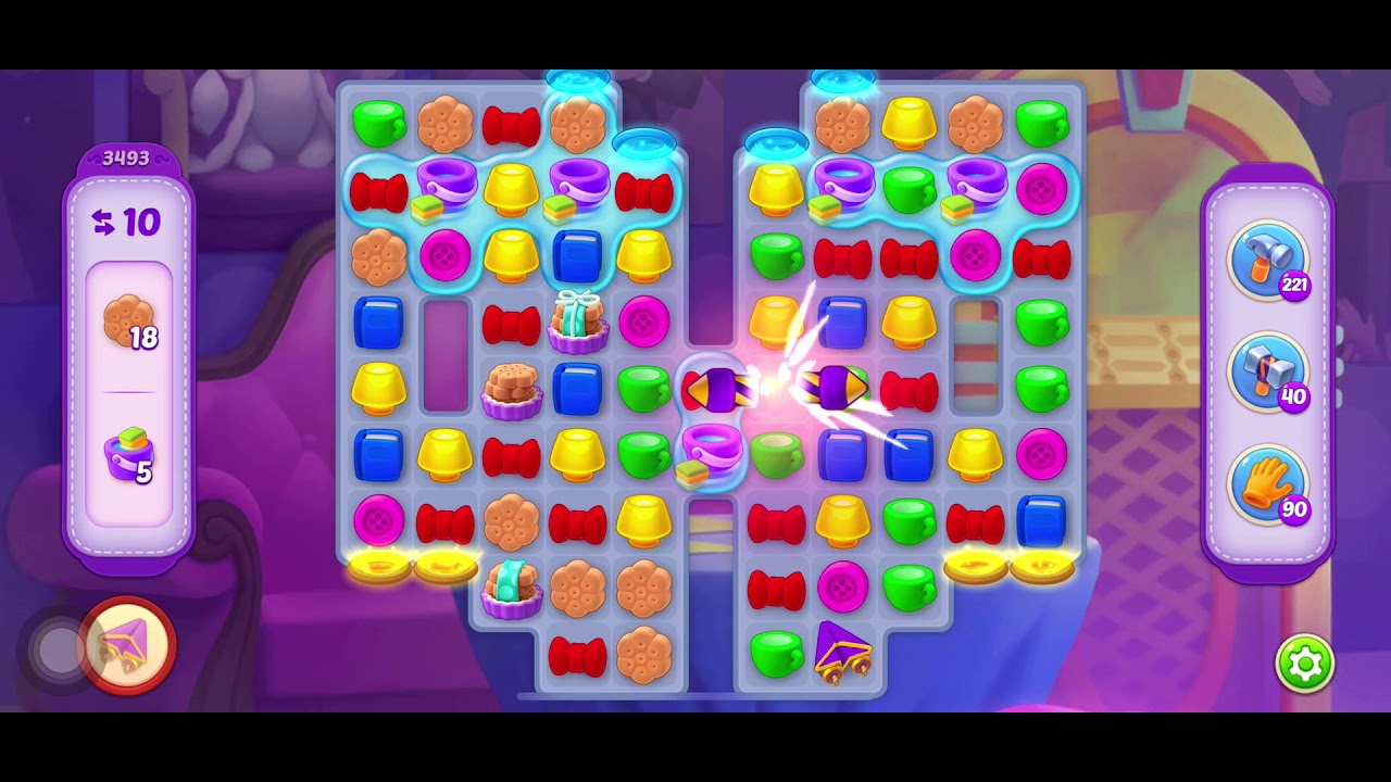 HomeScapes level 3493 - YouTube