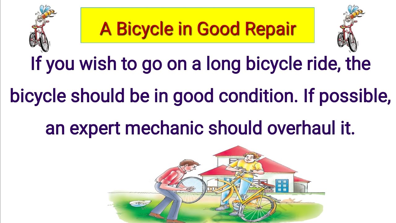 Learn English Through Story With Subtitles || A Bicycle in Good Repair ...