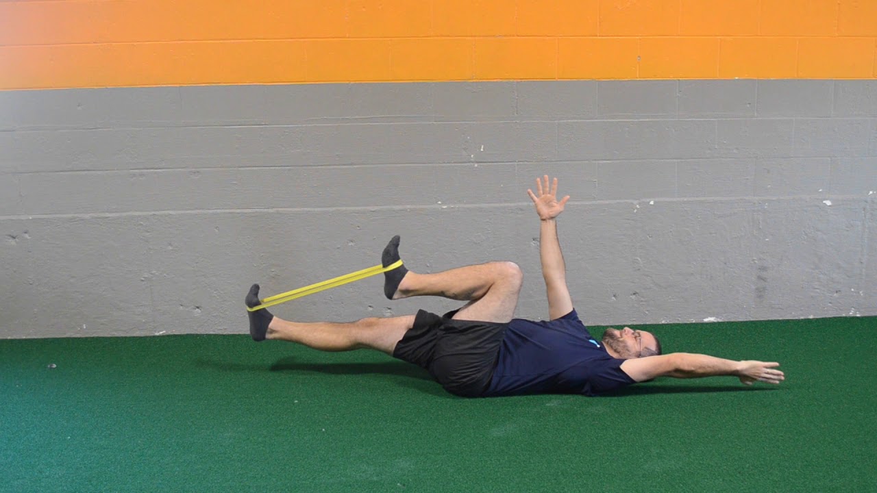 Banded Dead Bugs - YouTube