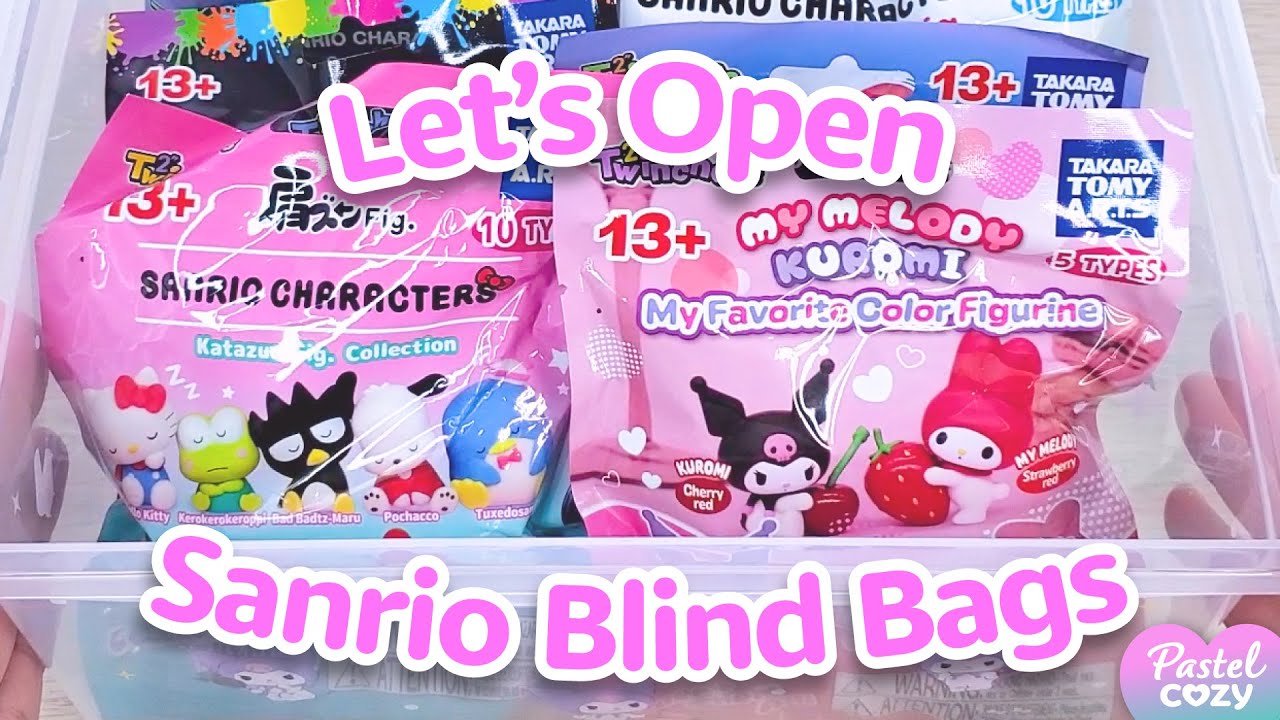 Sanrio x Five Below Blind Bag Figures Haul + Review ~ Let's Open Them ...