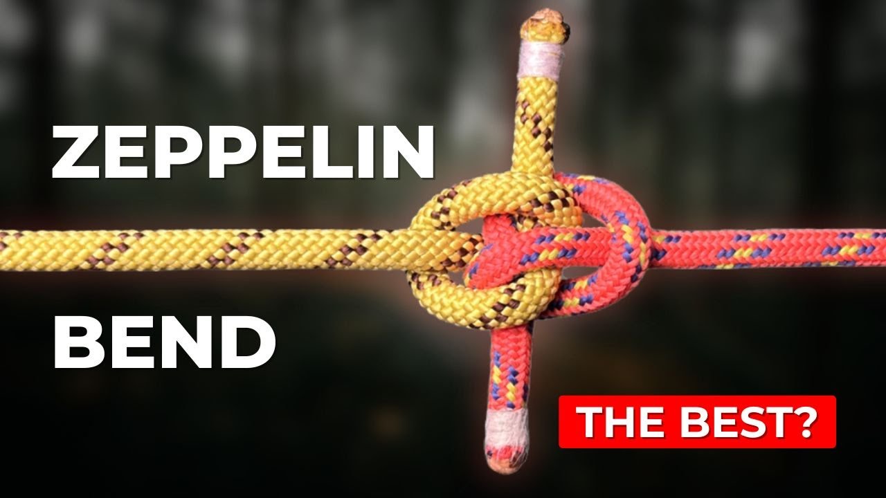 How to Tie the Zeppelin Bend Knot (Easy and Secure Bend) - YouTube