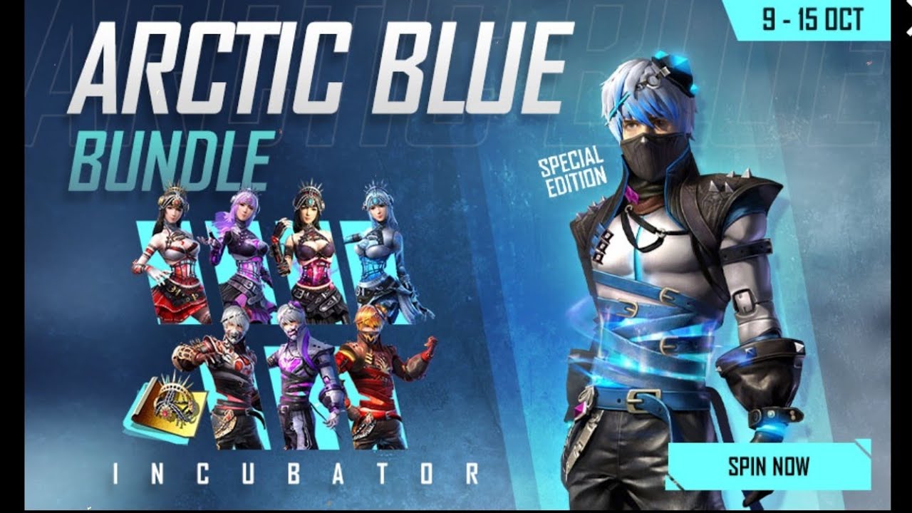 ARCTIC BLUE BUNDLE EVENT FREE FIRE | RETURN ARCTIC BLUE BUNDLE ...