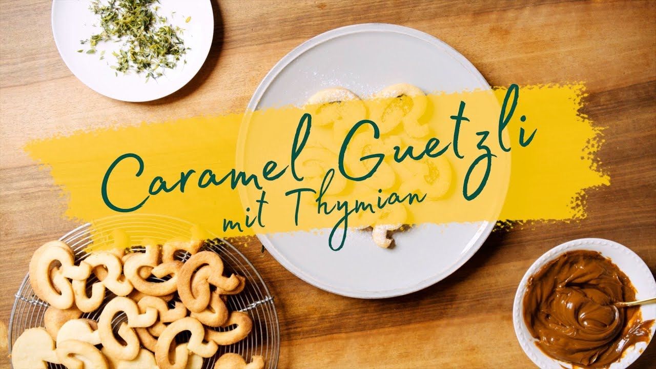 Caramel Guetzli mit Thymian | DE | RICOLA - YouTube
