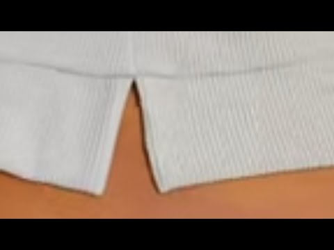 Yırtmaçlı, etek ucu ve kol ağzı temizleme tekniği.hem and cuff cleaning technique.