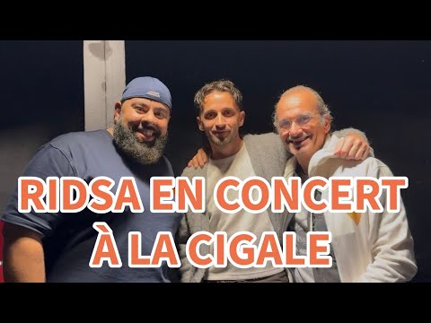 CONCERT DE RIDSA LA CIGALE PARIS 02/10