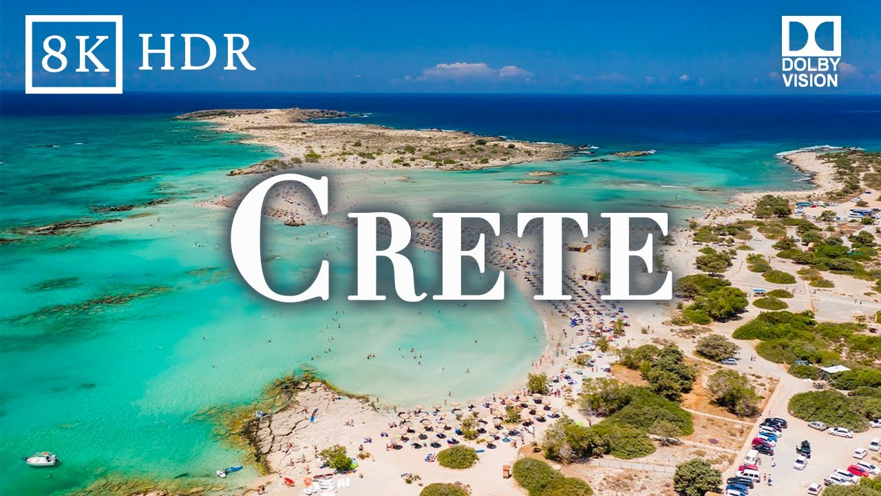 Crete Greece 8K Video ULTRA HD HDR 60fps - Scenic Relaxation Film With ...