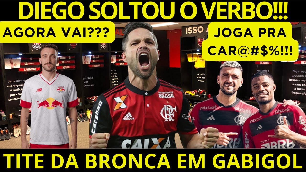 TITE DA BRONCA EM GABIGOL! DIEGO RIBAS SOLTOU O VERBO! LÉO ORTIZ AINDA ...