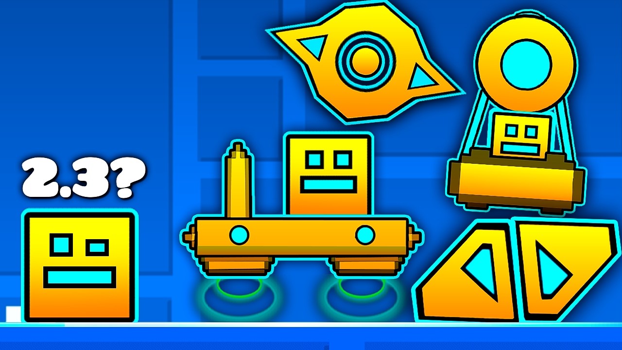 Geometry Dash, but only 2.3 GAMEMODES - YouTube