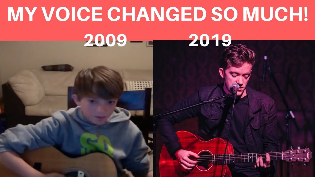 My 10 Year Singing Transformation #10YearChallenge - YouTube