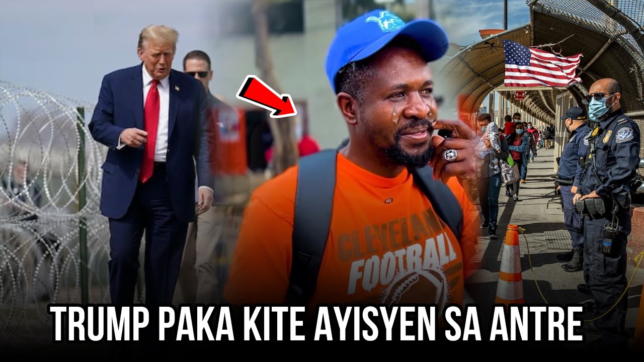 DONALD TRUMP KOURI DÈYÈ AYISYEN SA APREL FIN BON NAN CBP ONE YO PA ...
