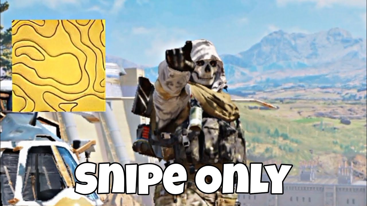 Tips And Trick Gold Camo Sniper CODM Roadtodamaskus - YouTube
