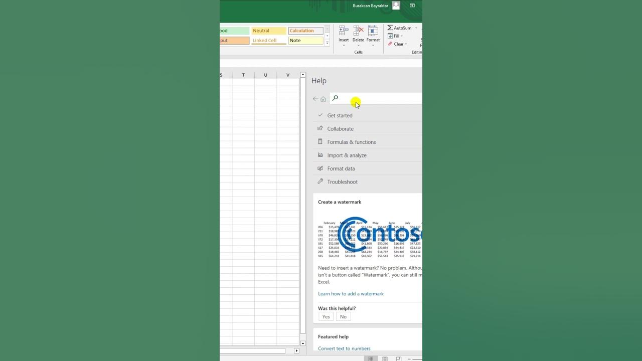 Excel Kısayolları 1 | F1 #Excel #VBA #shorts - YouTube